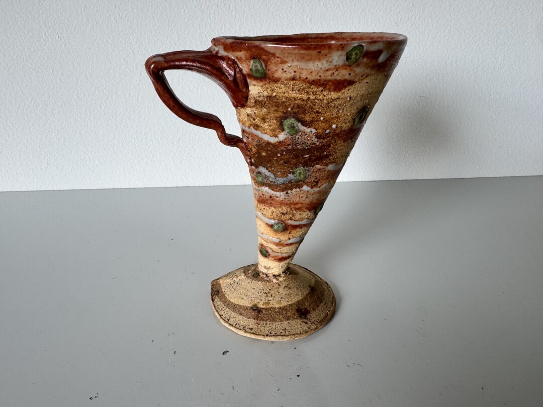 Vintage Sculptural Abstract Glaze Studio Art Pottery Vase - Etsy