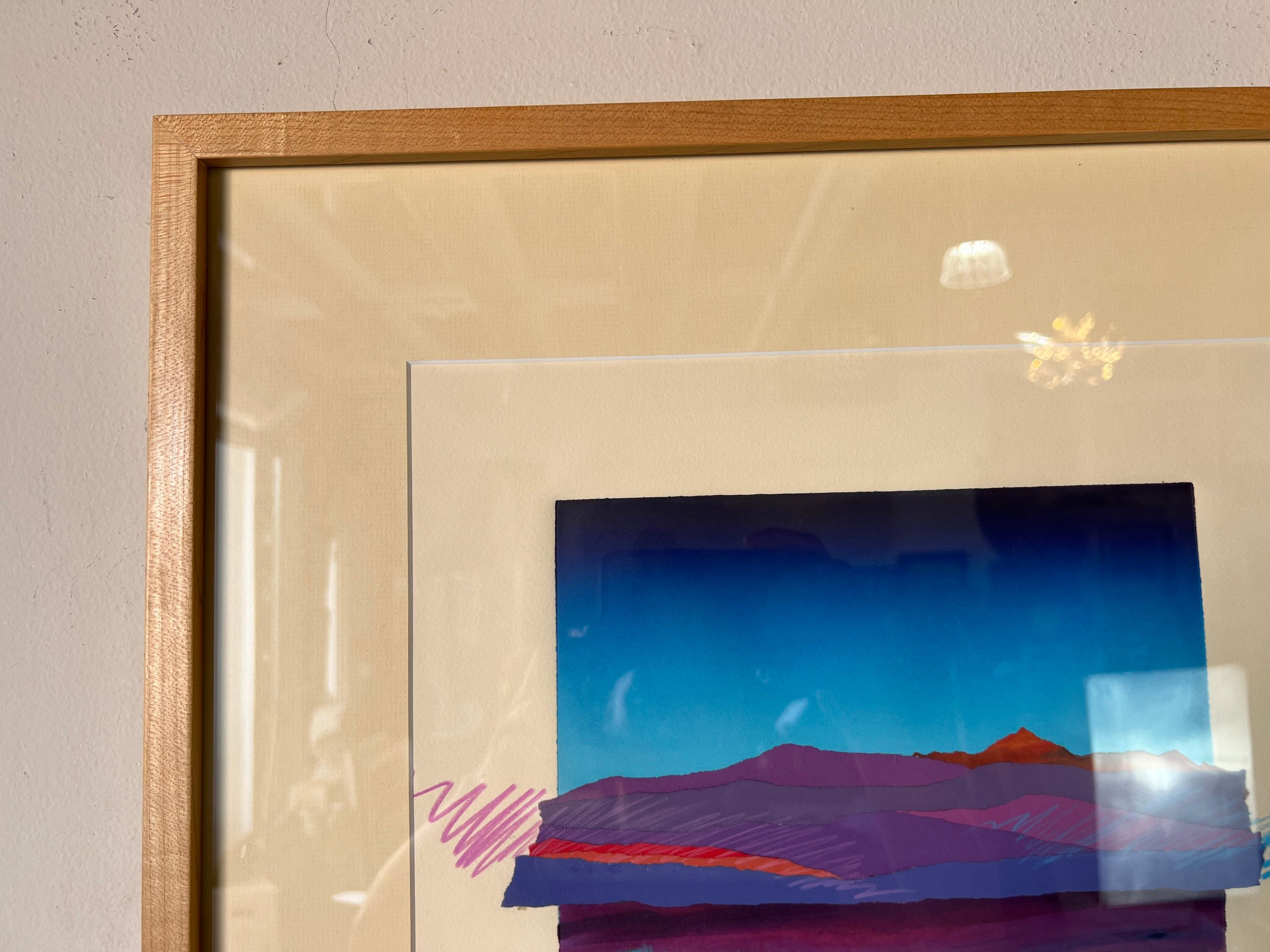 Patrick Coffaro (B. 1941) " Slim and Fit - Shine Coll " Mixed Media ...