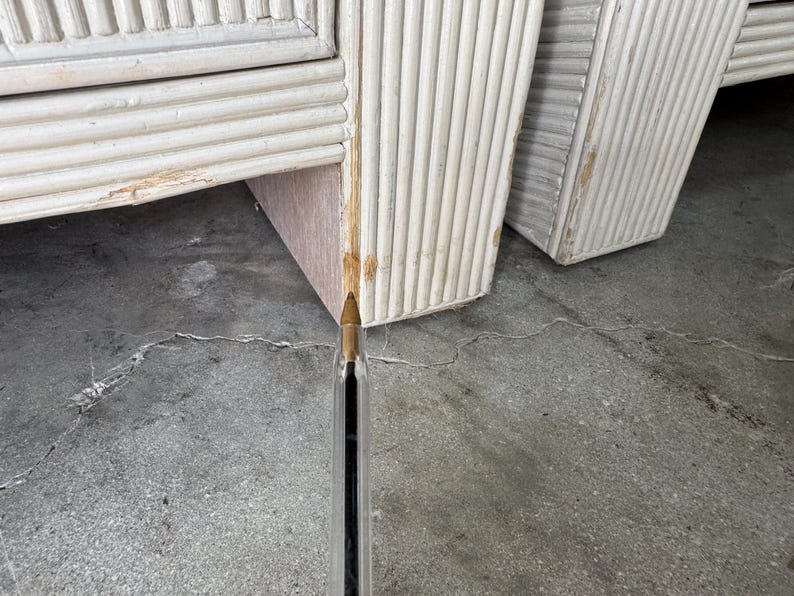 1970s Vintage Gabriella Crespi Style Pencil Reed Nightstands – Pair - Etsy