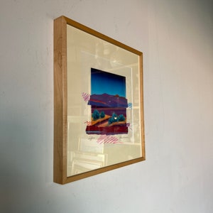 Patrick Coffaro (B. 1941) " Slim and Fit - Shine Coll " Mixed Media ...