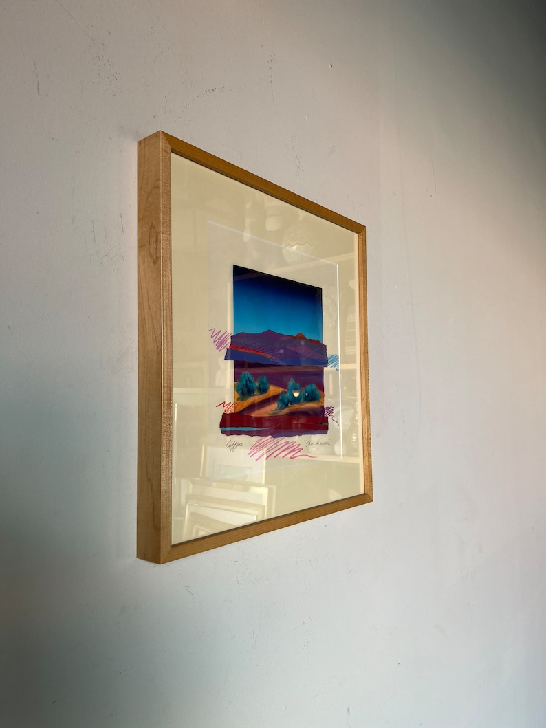 Patrick Coffaro (B. 1941) " Slim and Fit - Shine Coll " Mixed Media ...