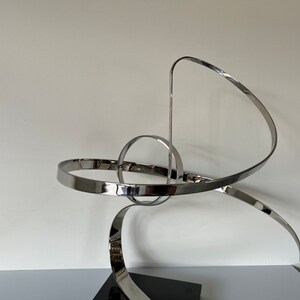 1980's Michael Cutler Kinetic Stainless Steel Sculpture - Etsy