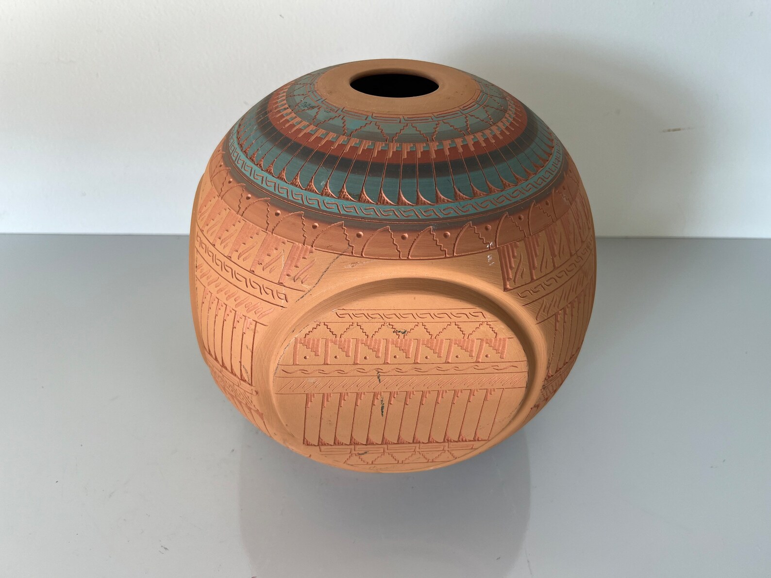 1990's Dennison Billy Narcio Native American Navajo Art Pottery Vase - Etsy
