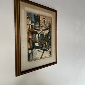 1980's Gustave Wander Impressionist Watercolor Painting - Etsy