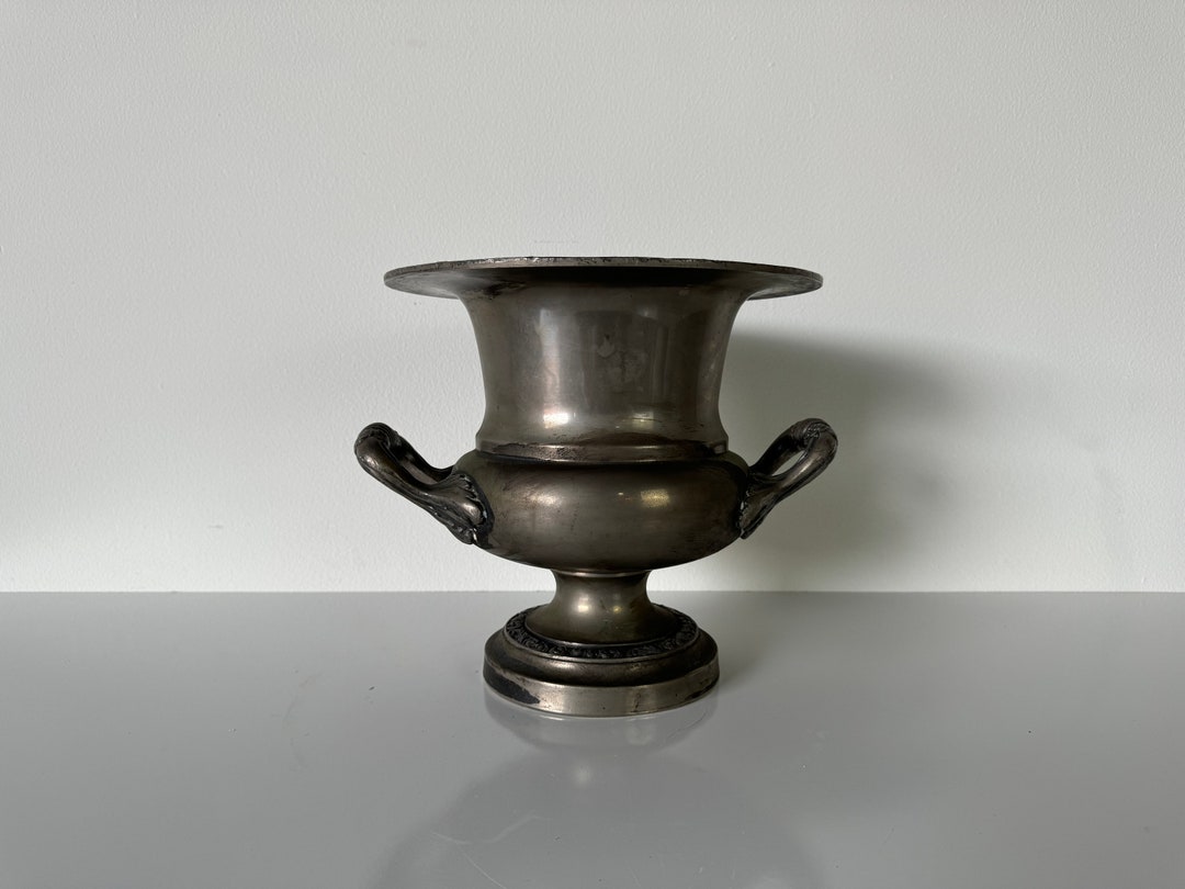Hollywood Regency Silver Plate Urn - Shaped Champagne Bucket - Etsy