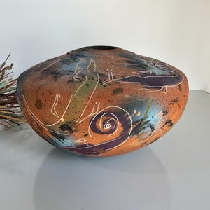 1980s Vintage Handcrafted Art Pottery Vase by Laura Ross – Signed - Etsy