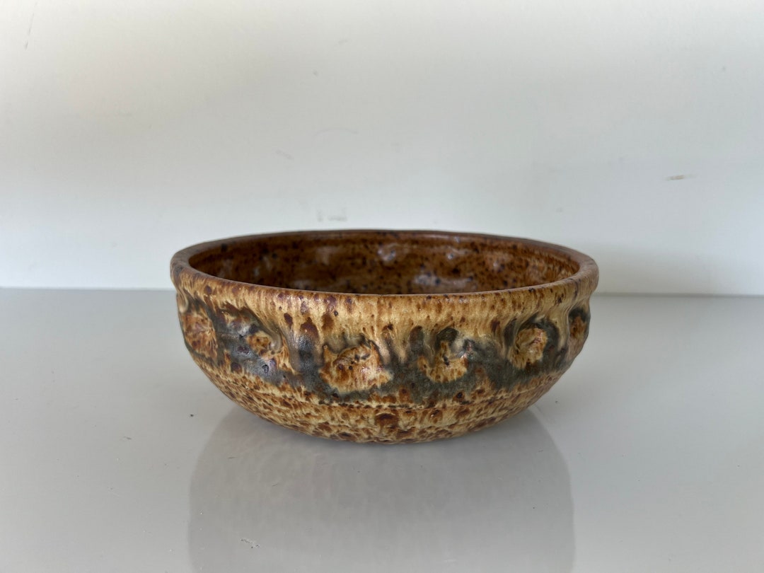1970's Mid-century Klem Organic Speckled Glaze Art Pottery - Etsy