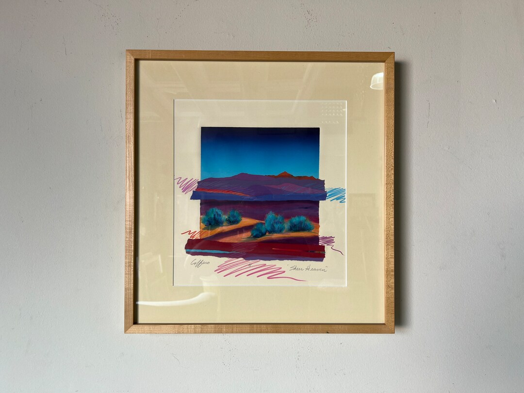 Patrick Coffaro (B. 1941) " Slim and Fit - Shine Coll " Mixed Media ...