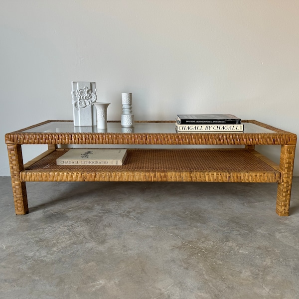 Cane Coffee Table - Etsy