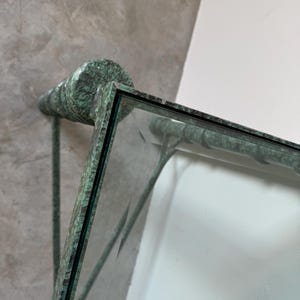 1980s Postmodern Verdigris Metal Console Table After Giacometti - Etsy