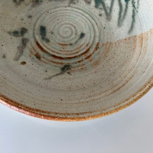 Vintage Organic Texture Studio Pottery Bowl W/ Handles, Signed - Etsy