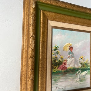 1960's Ramon H. Figurative Impressionist Oil Painting, Framed - Etsy