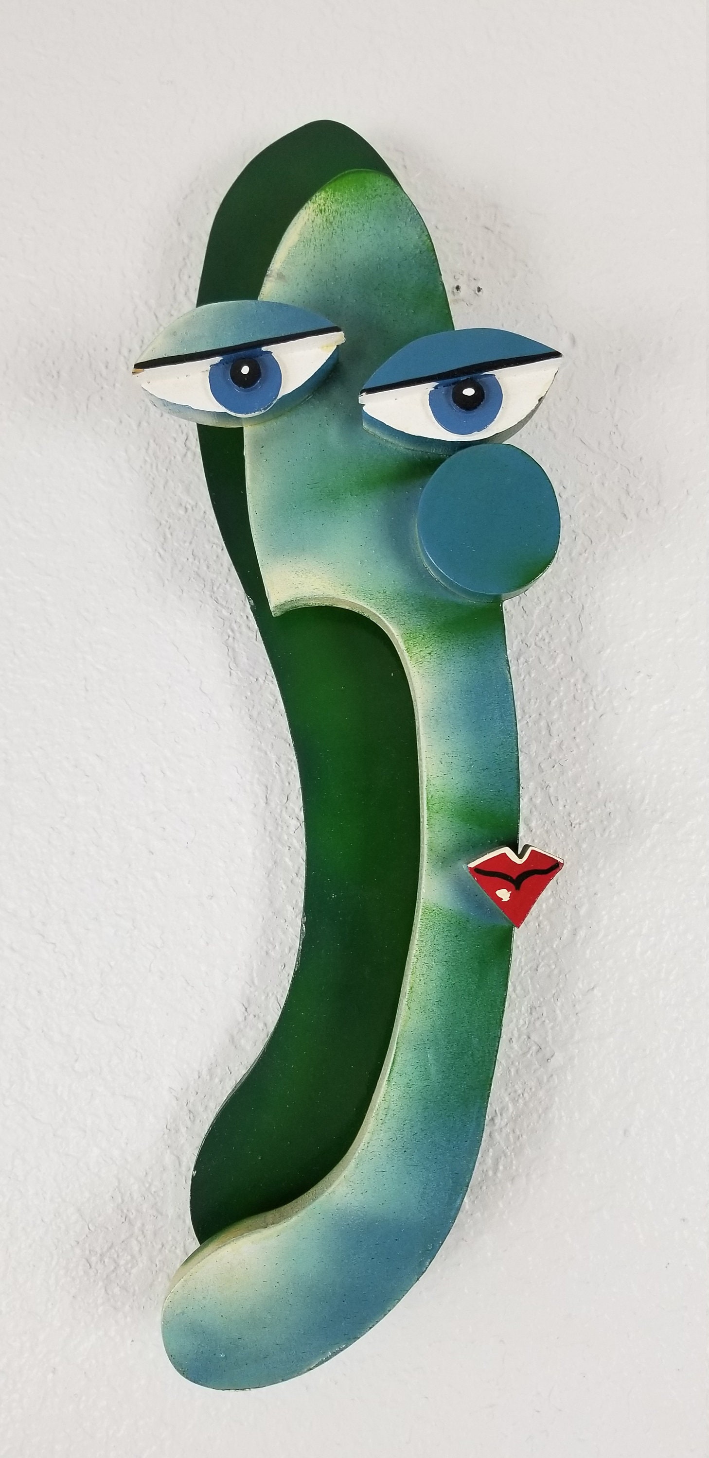 Joseph Derr Cubist Shape Art Wood Sculpture . | Etsy