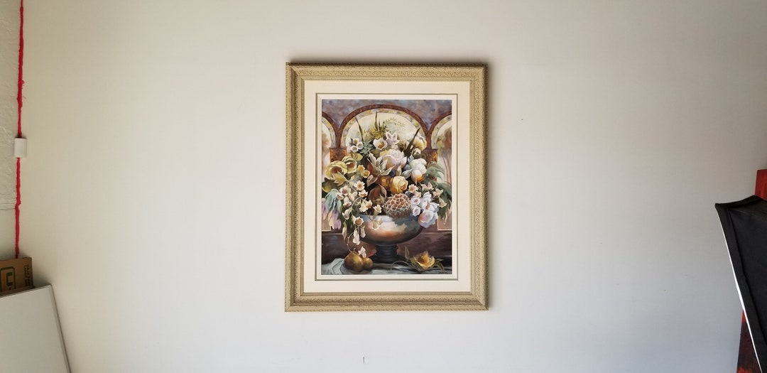 1980s "sentiment" Elizabeth Horning Still Life Oil Painting, Framed. - Etsy