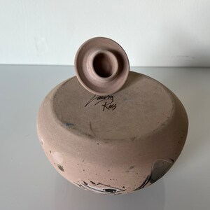Laura Ross Artistic Hand Painted Pottery Urn/ Vase - Etsy