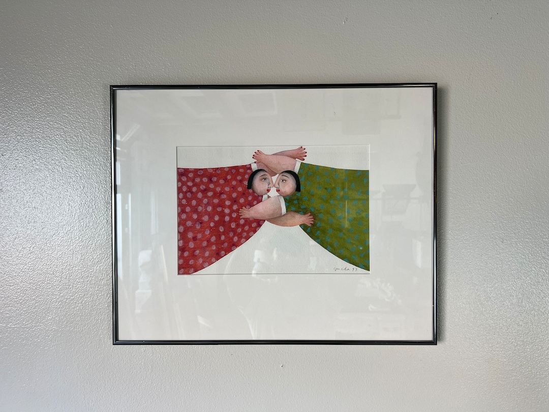 Yu Cha Pak Original Art Texas Korean Artist Watercolor - Etsy