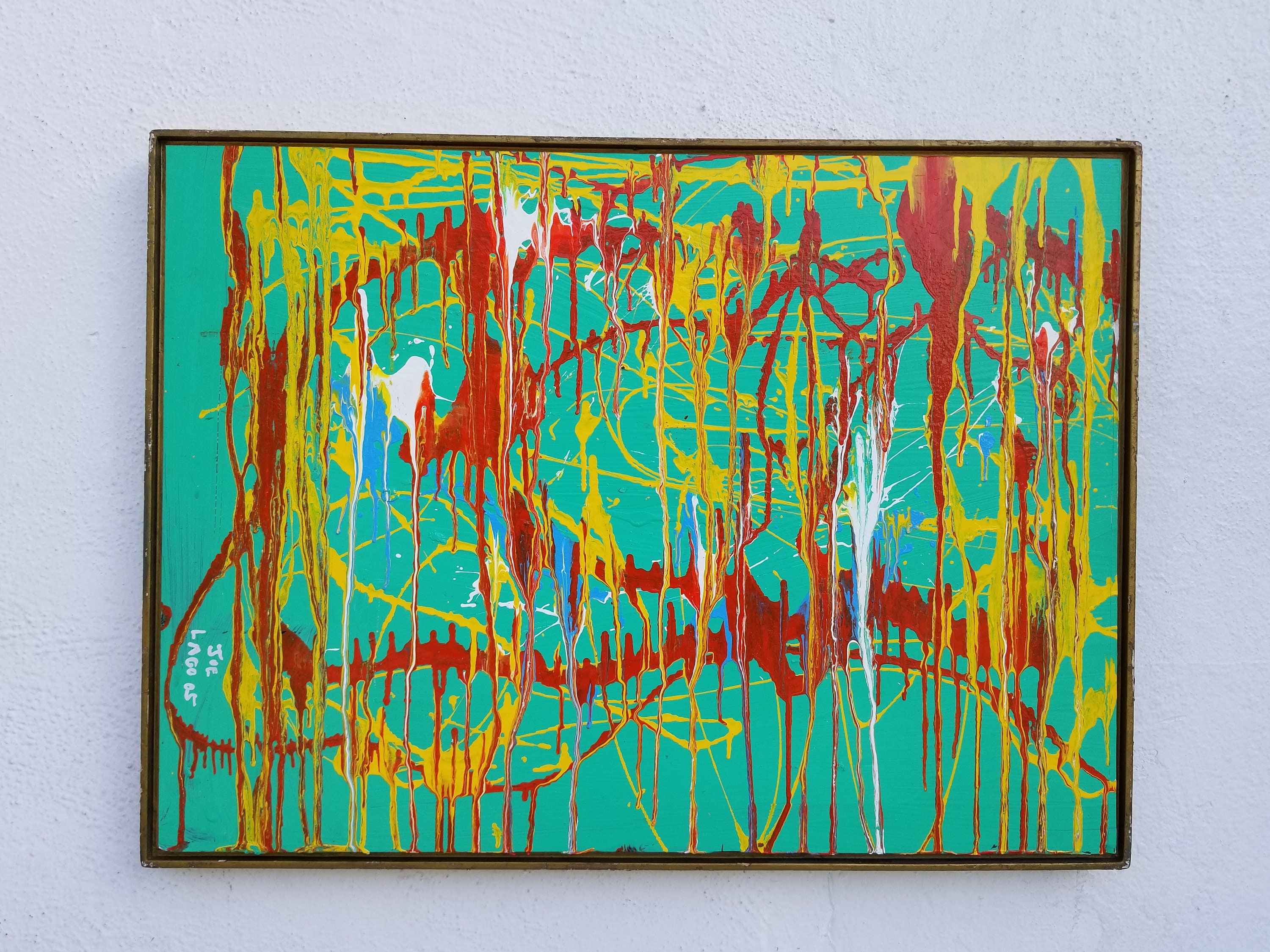 Joe Lago Expressionist Painting . - Etsy UK