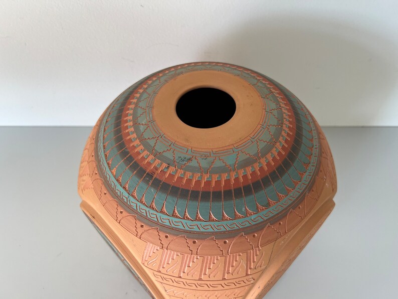1990's Dennison Billy Narcio Native American Navajo Art Pottery Vase - Etsy