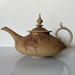 Vintage Organic Sculptural Studio Pottery Teapot - Etsy