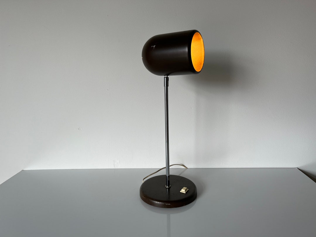 70's Mid Century Joe Colombo Style Desk Lamp - Etsy