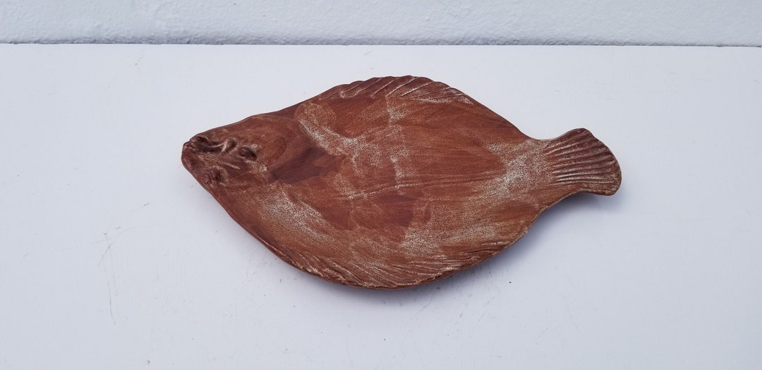 Vintage Thora Ovenware Art Pottery Fish Dish . - Etsy
