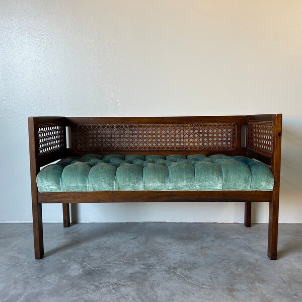 Cane Settee - Etsy