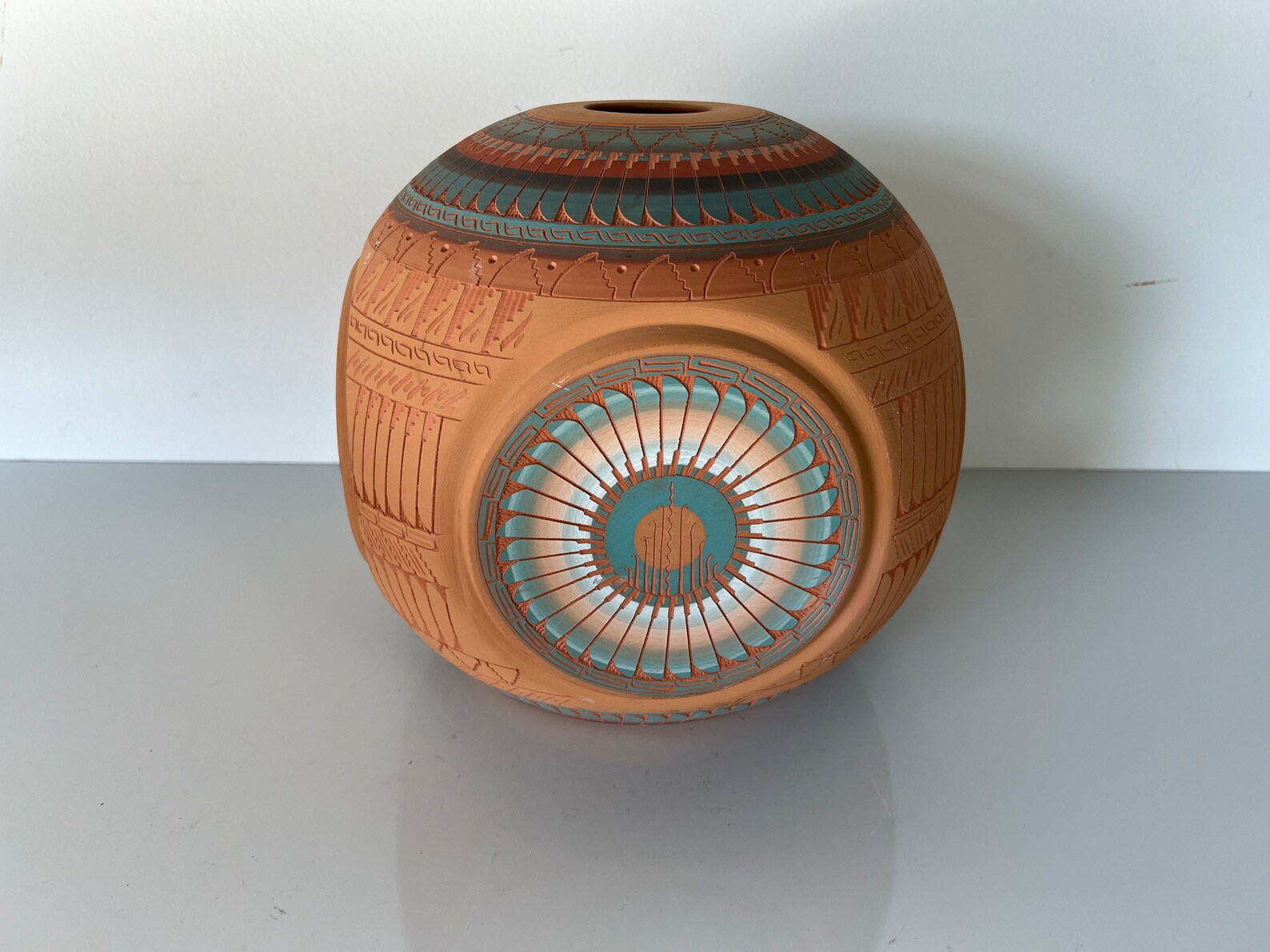 1990's Dennison Billy Narcio Native American Navajo Art Pottery Vase - Etsy