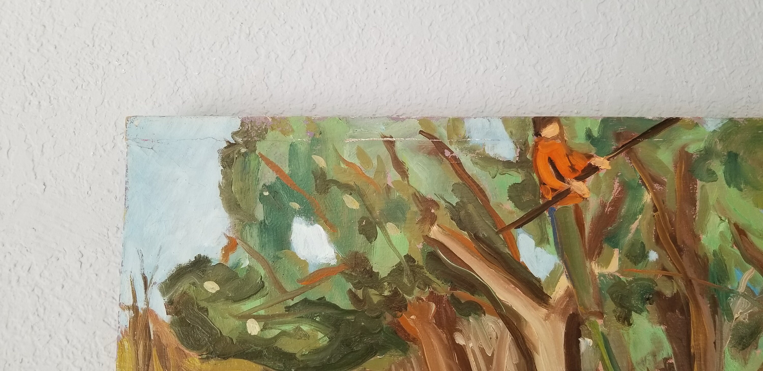 1970 C. Stanley Figurative Abstract Landscape Oil Painting | Etsy