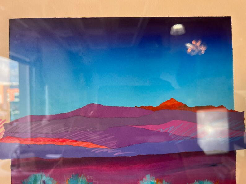 Patrick Coffaro (B. 1941) " Slim and Fit - Shine Coll " Mixed Media ...