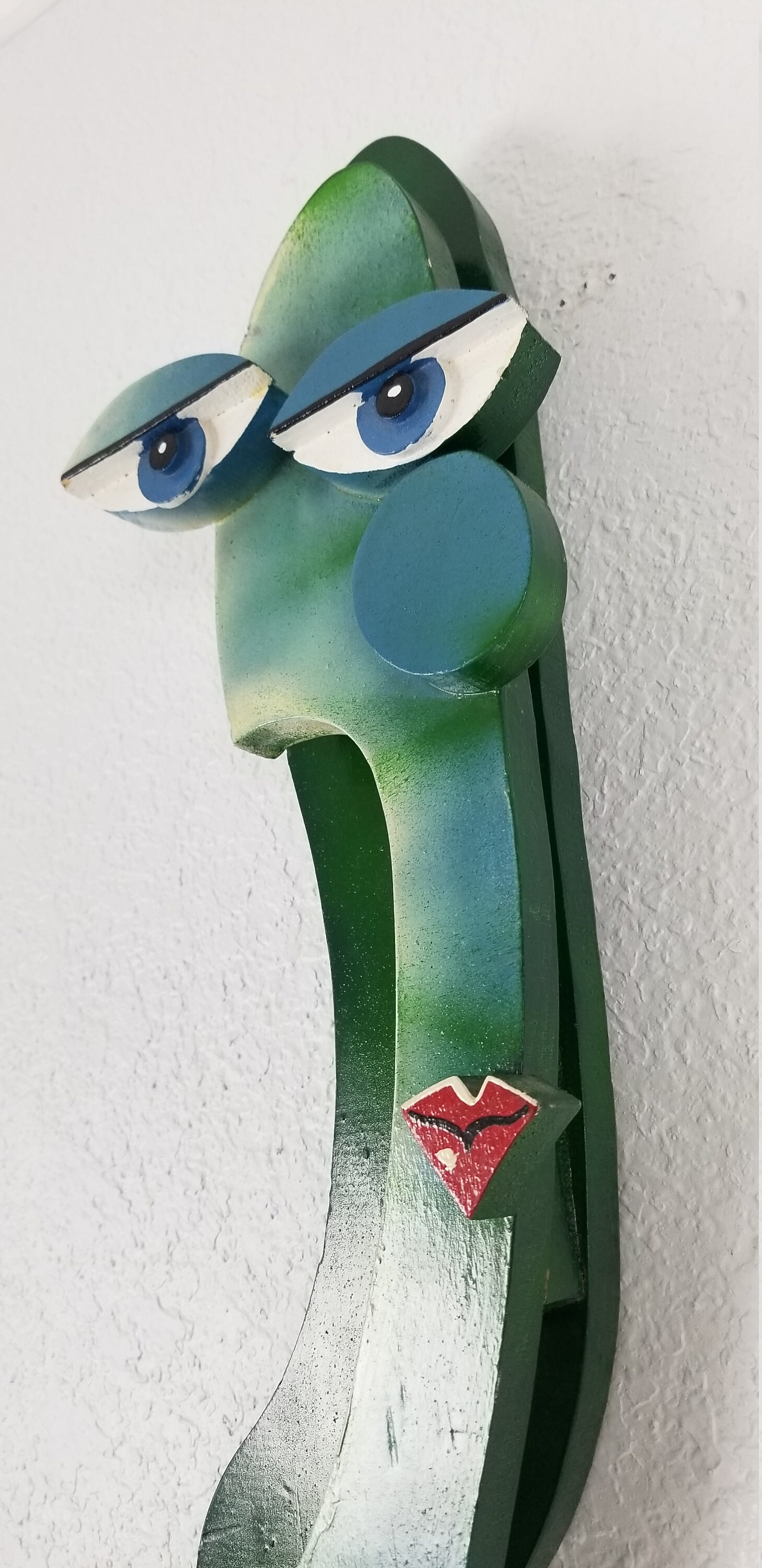 Joseph Derr Cubist Shape Art Wood Sculpture . | Etsy