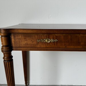 Henredon Neoclassical Louis XVI Style Walnut Sofa Console Table - Etsy