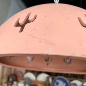 Vintage Native American Handmade Pottery Pendant Light - Etsy