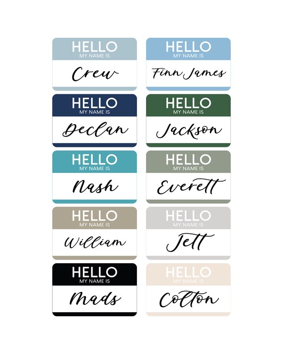 Hello My Name Is William