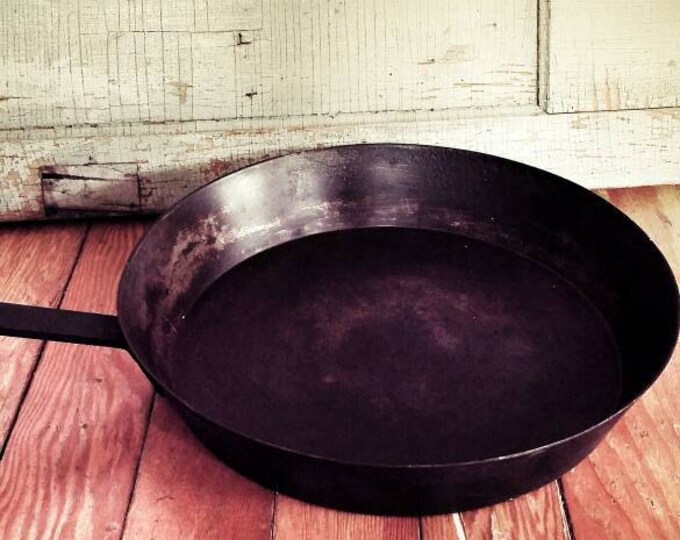 Campfire Skillet, Large Greenfield Products Camp Cookware, Skillet ...