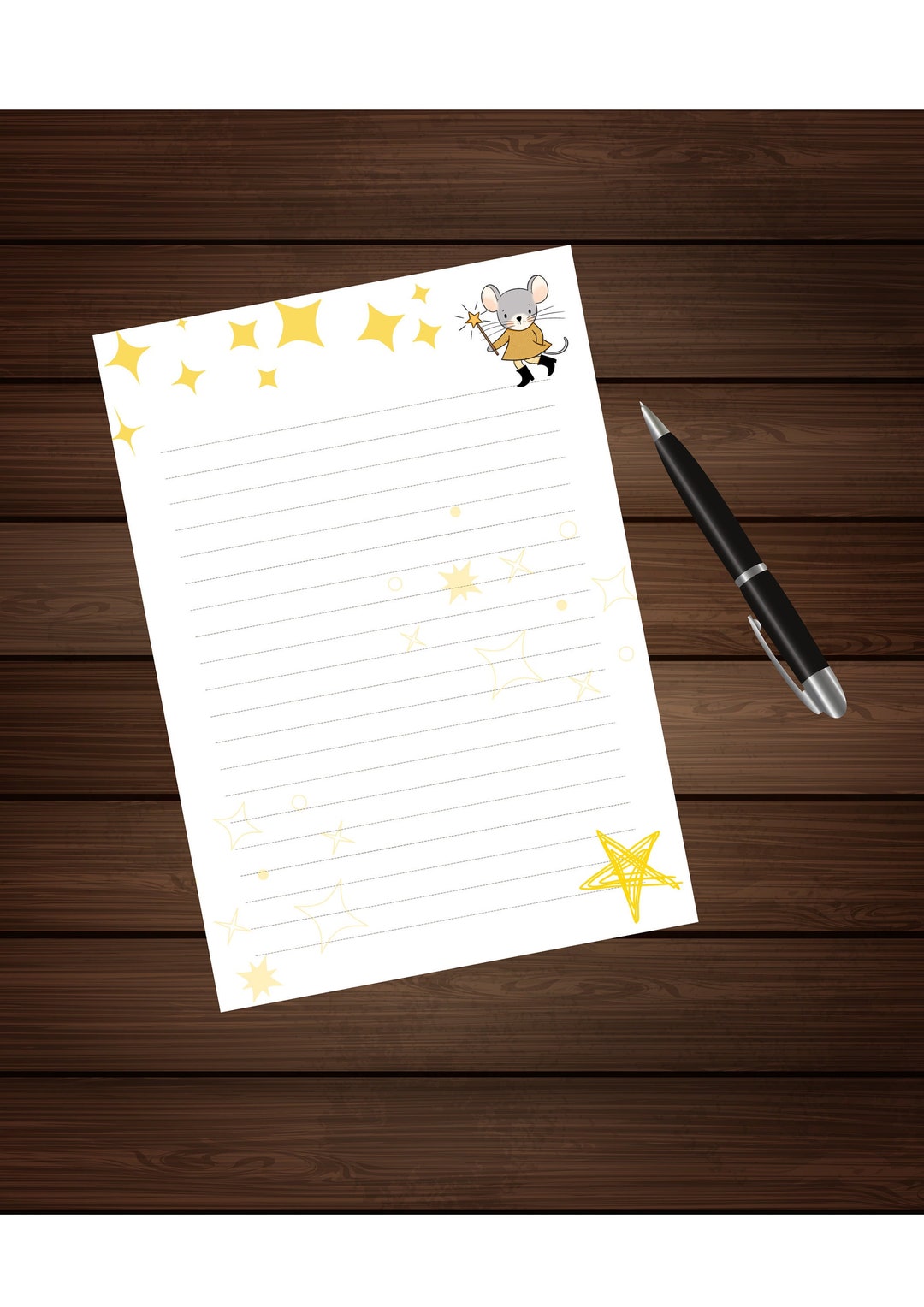 Letter Paper Printable Writing Paper Print Letter Paper - Etsy