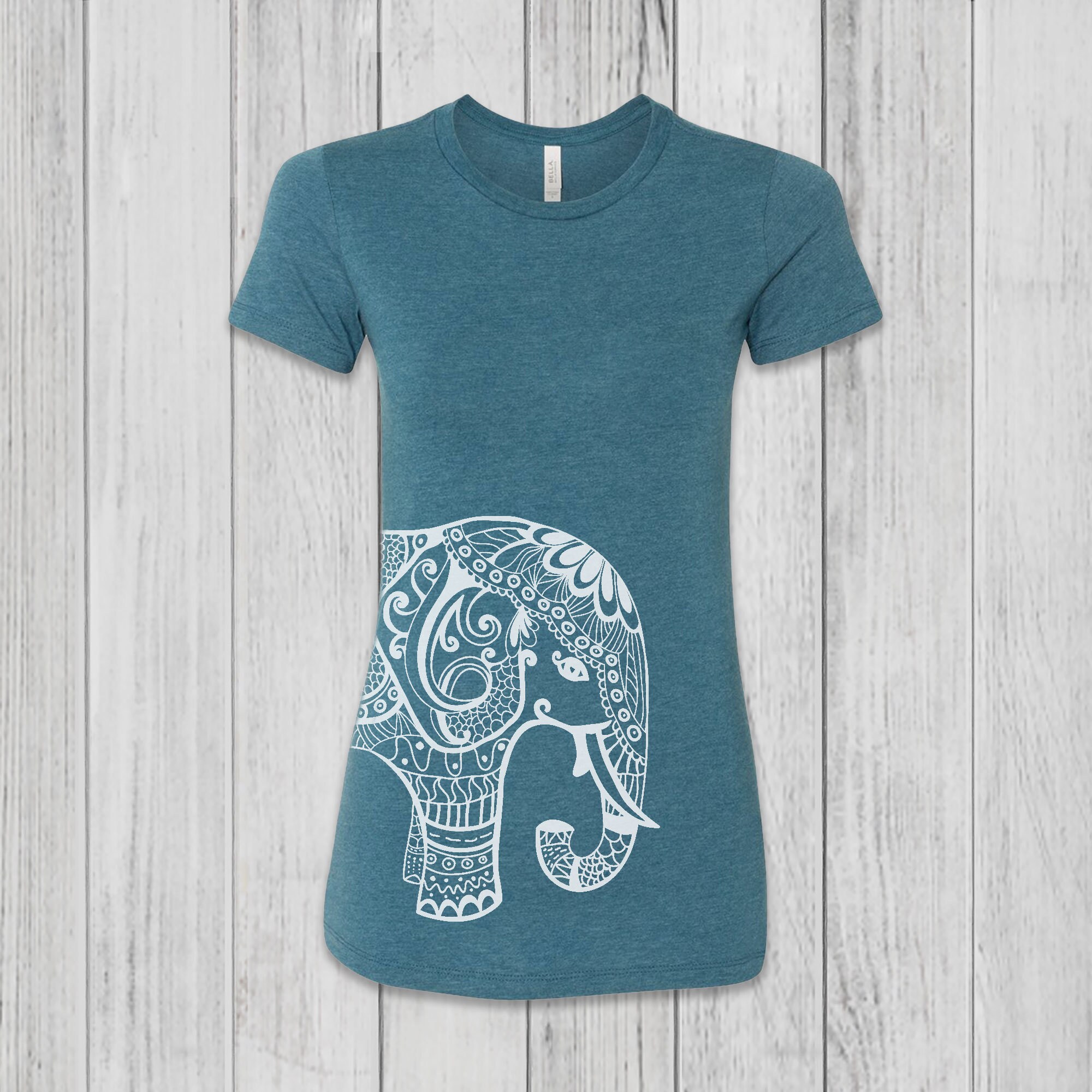 Elephant Shirts for Women Fitted Tshirt Graphic Tees for - Etsy.de