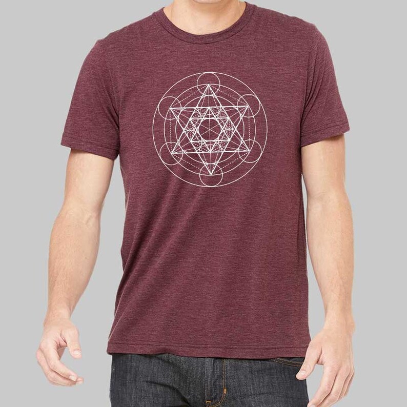 Sacred Geometry Shirt Graphic Tees for Men Mens Tees - Etsy