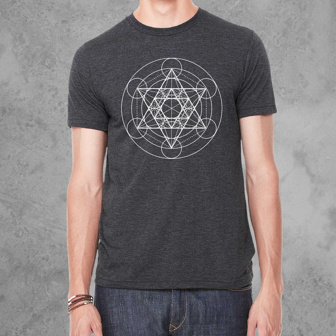 Sacred Geometry Shirt, Graphic Tees for Men, Mens Tees Clothing ...