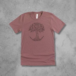 Tree of Life Shirt, Graphic Tees for Women, Bella Relaxed Fit Tshirts ...