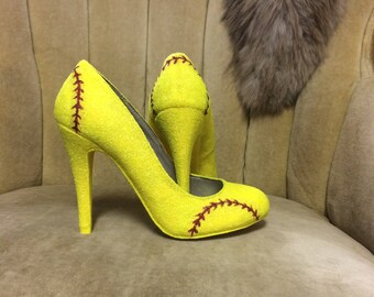 Baseball heels | Etsy