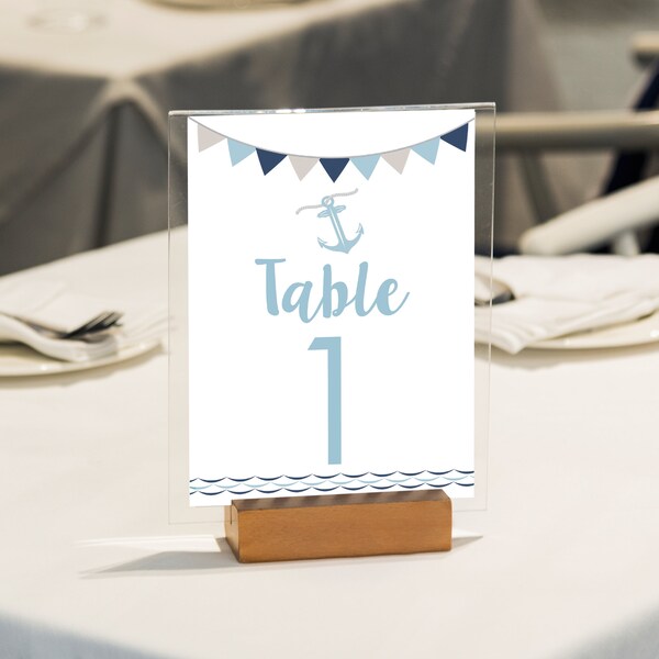 Nautical Table Numbers - Etsy
