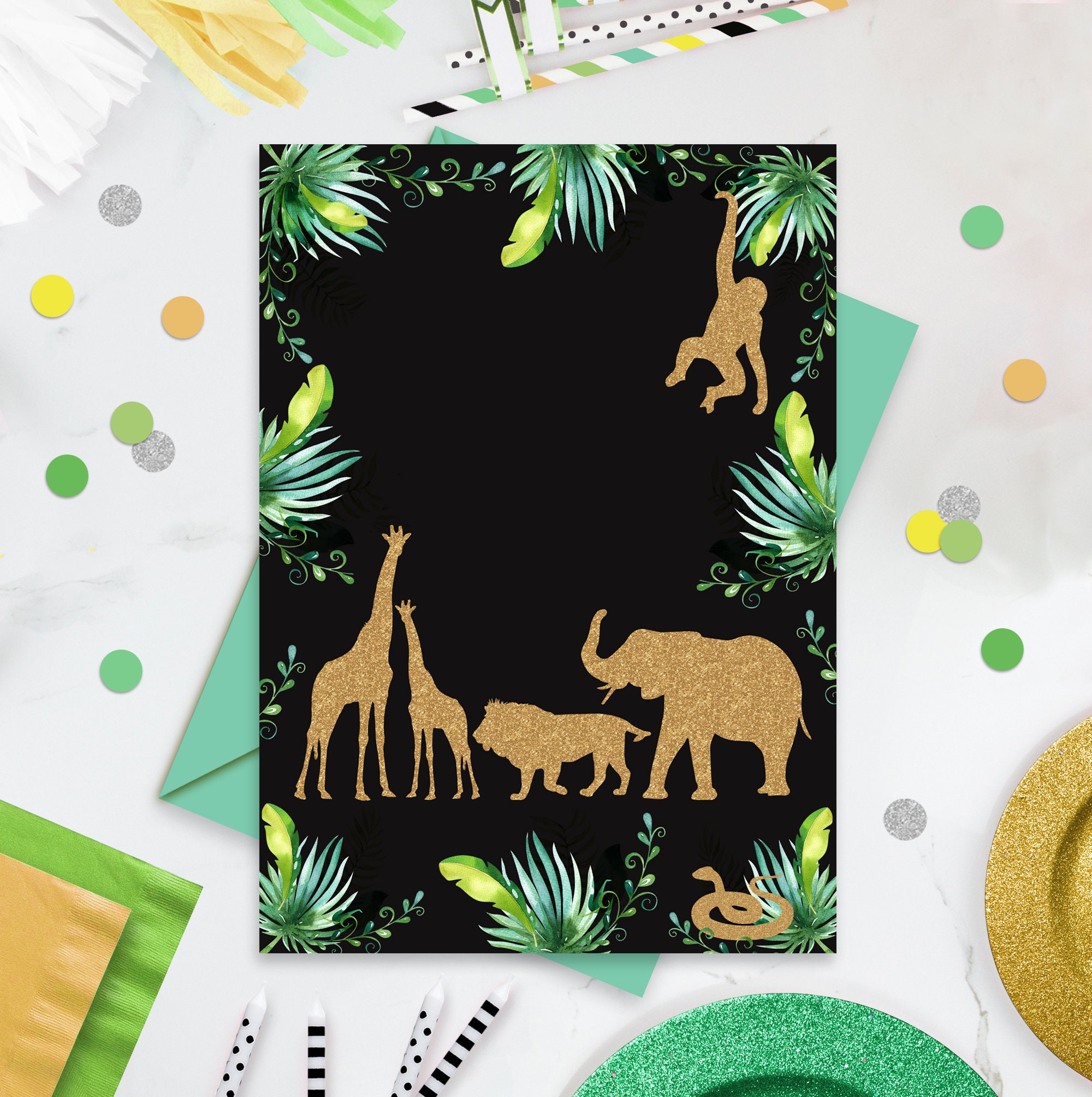 Zoo Birthday Invitation Ideas Party Animals Invitation Template,