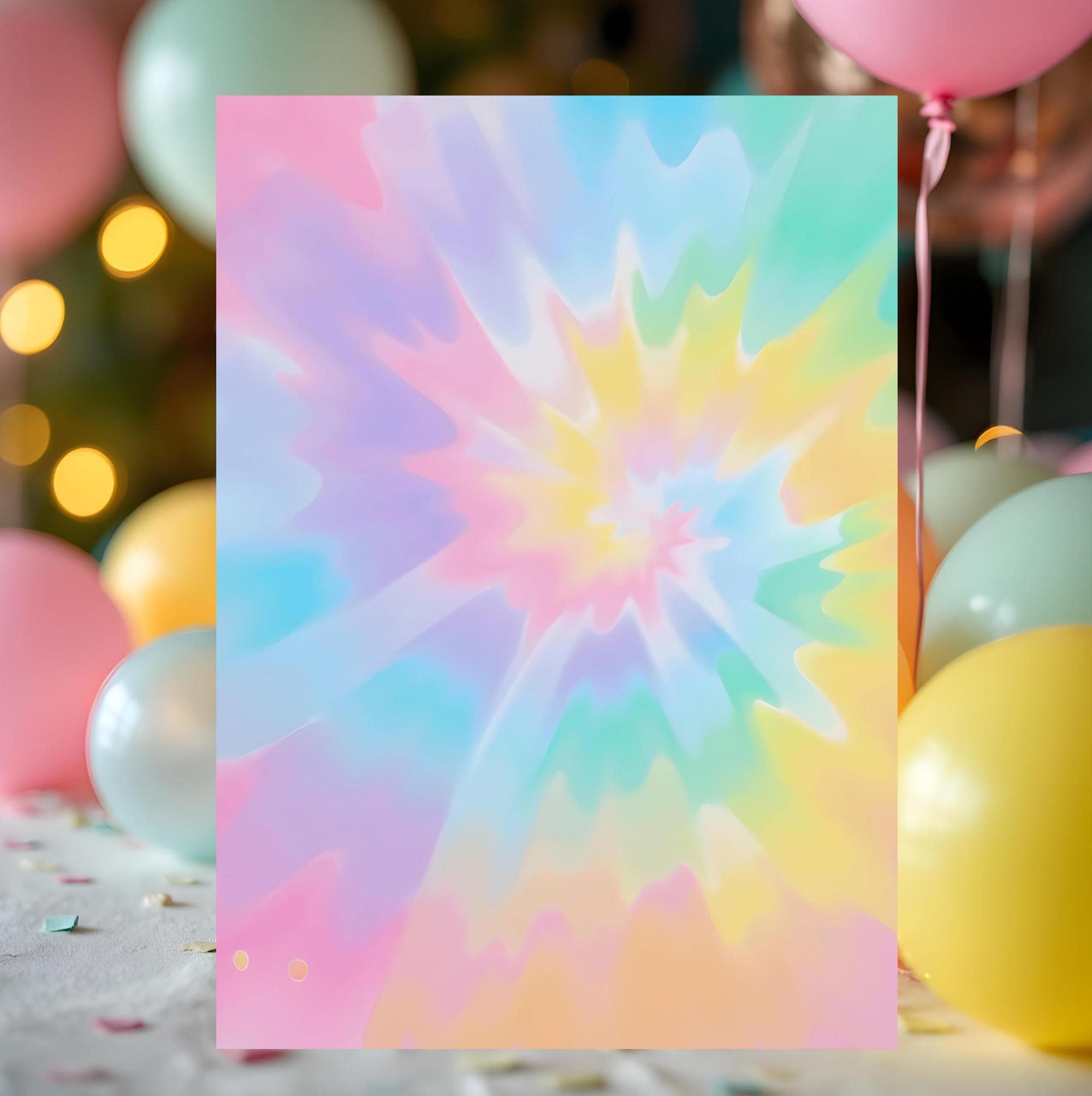 Pool Party 10th Birthday Invitation: Splashing Into Ten Rainbow Evite ...