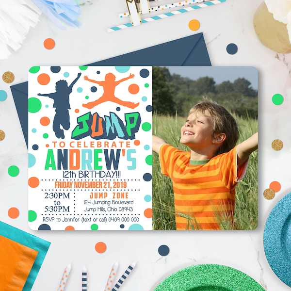 Defy Party Invitation Template - Etsy