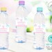 BUBBLES Water Bottle Labels Editable Bubble Water Bottle - Etsy