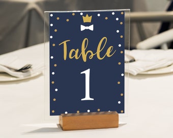 Table Numbers 1st Birthday - Etsy