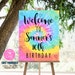 TIE DYE WELCOME Sign Instant Download Welcome Sign Rainbow Tie Dye ...