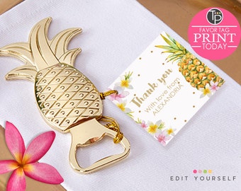 Pineapple Gift Tags | Etsy