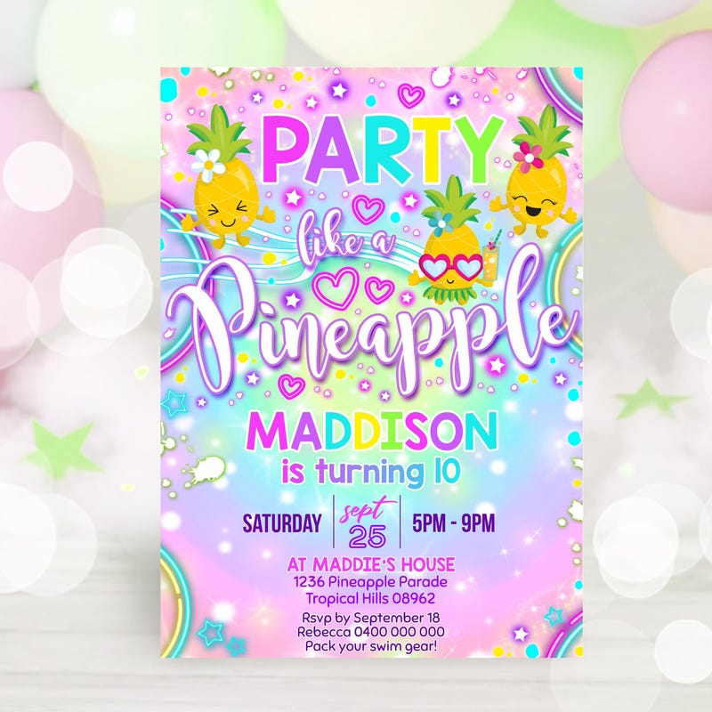 Party Like a Pineapple - Etsy