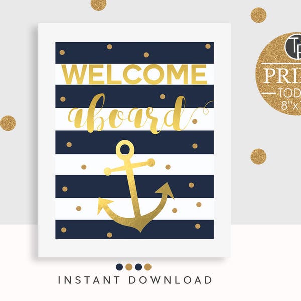 Welcome Aboard - Etsy